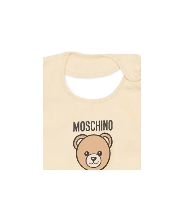 Moschino Teddy Bear-print Beanie Set