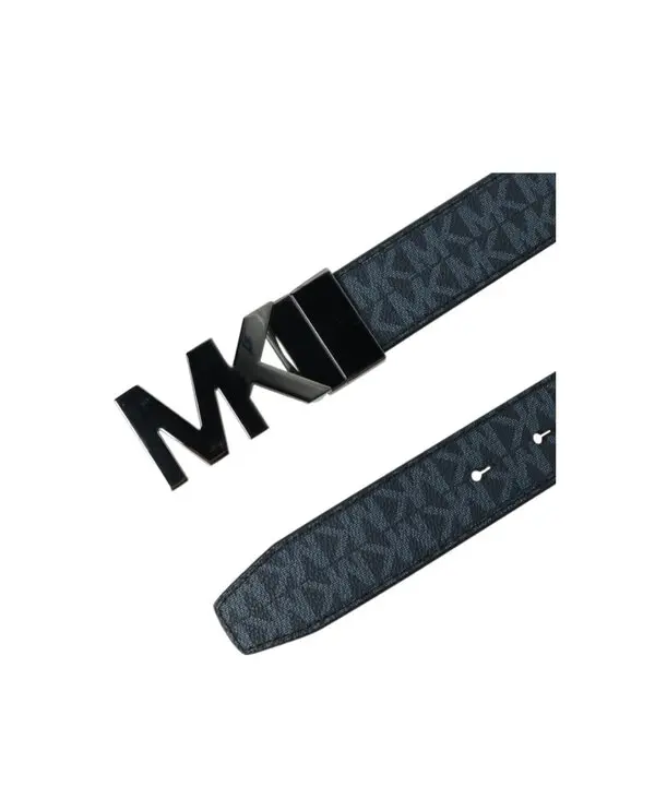 Michael Kors Logo Card Holder And Belt Two-piece Set
