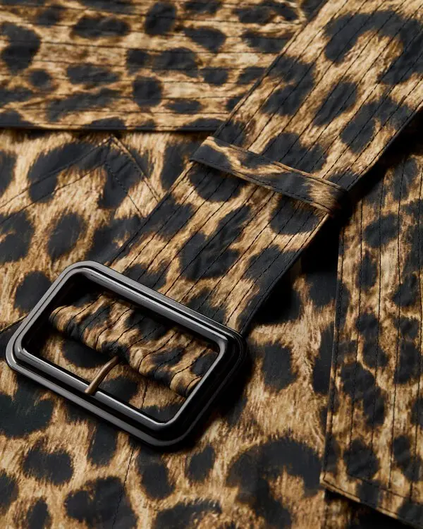 Saint Laurent Long-sleeved Trench Coat