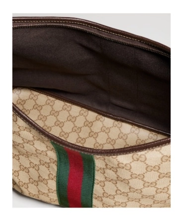 Gucci Large Shoulder Bag With Web Detail