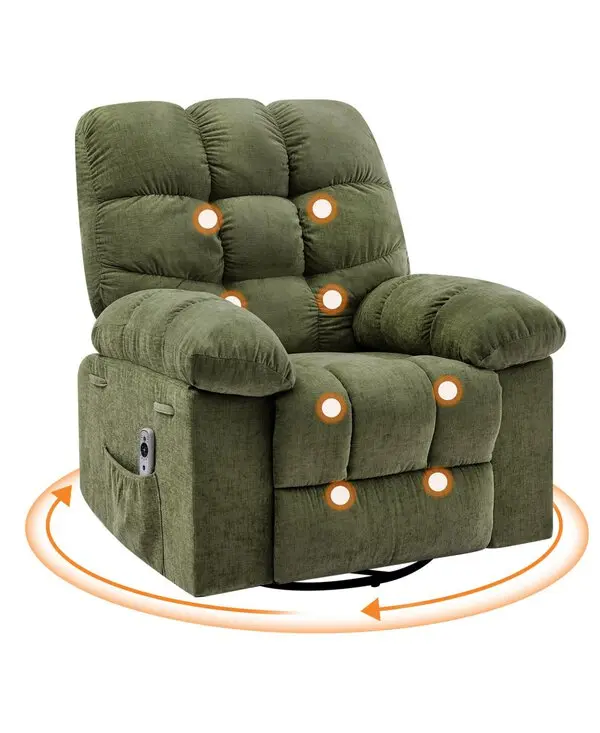 GAOMON 360degree Swivel Recliner Sofa