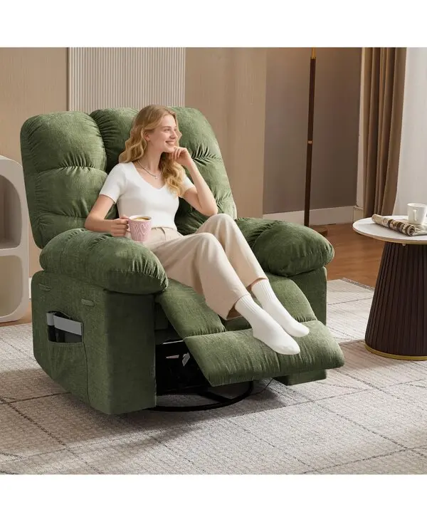 GAOMON 360degree Swivel Recliner Sofa