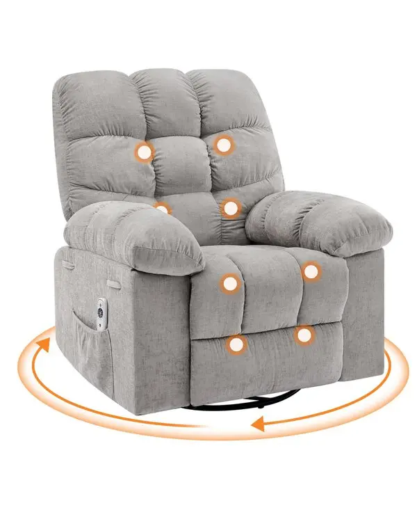 GAOMON 360degree Swivel Recliner Sofa