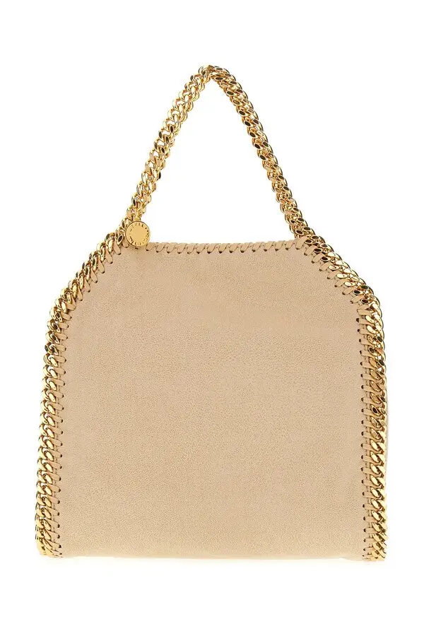 Stella McCartney Gold Tone Chain Detail Tote Bag - Multicolor