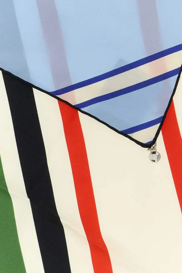 Loewe Printed Silk Foulard - Multicolor