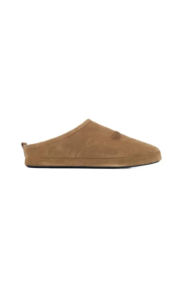 Balenciaga Suede Slippers - Multicolor