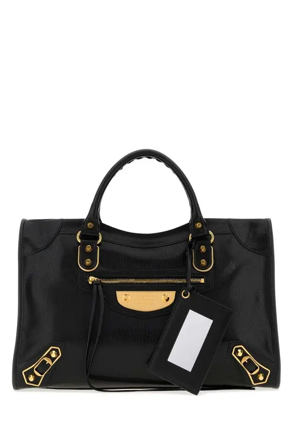 Balenciaga Medium Le City Uptown Handbag - Black
