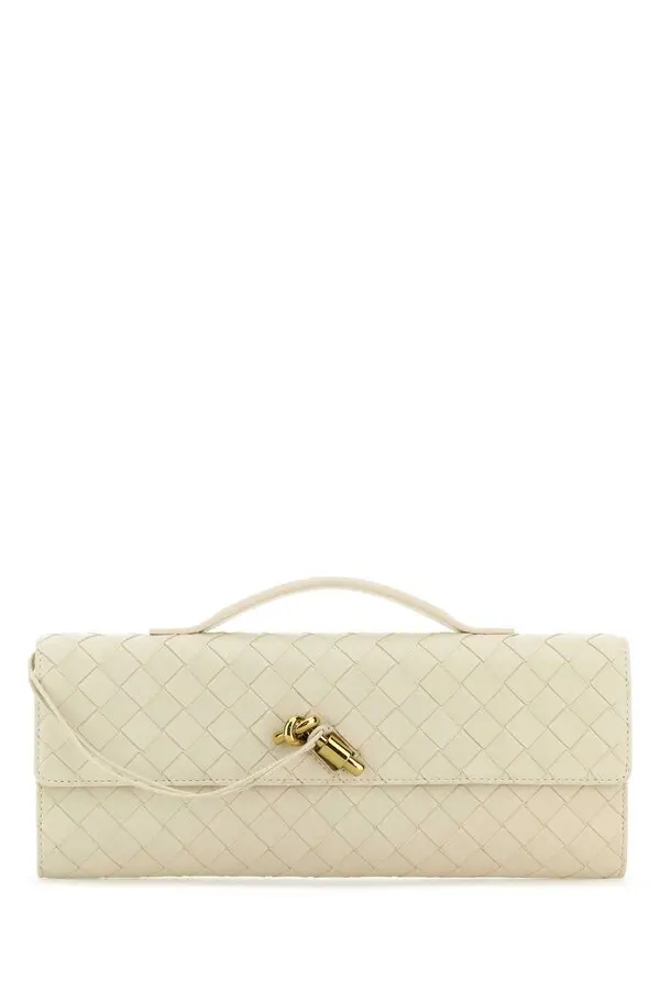 Bottega Veneta Andiamo Handbag - White