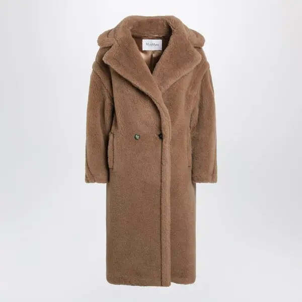 Max Mara Camel-coloured Teddy Bear Icon Coat - Brown
