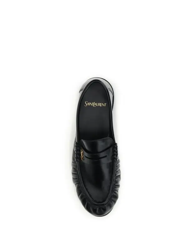 Saint Laurent Le Loafer Loafers - Black