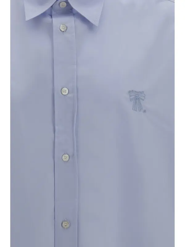 Acne Studios Classic Button-up Shirt With Logo