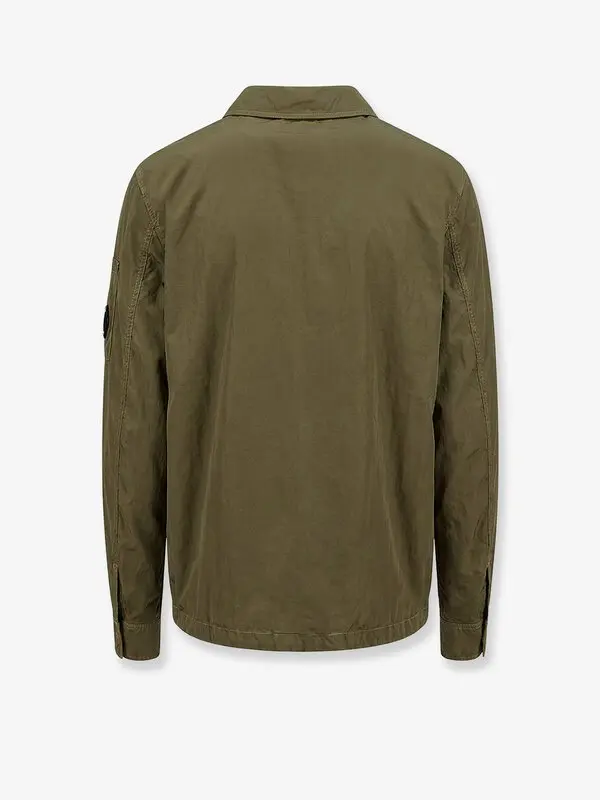 C.P. COMPANY Nylon Shirt Jacket With Lens Detail