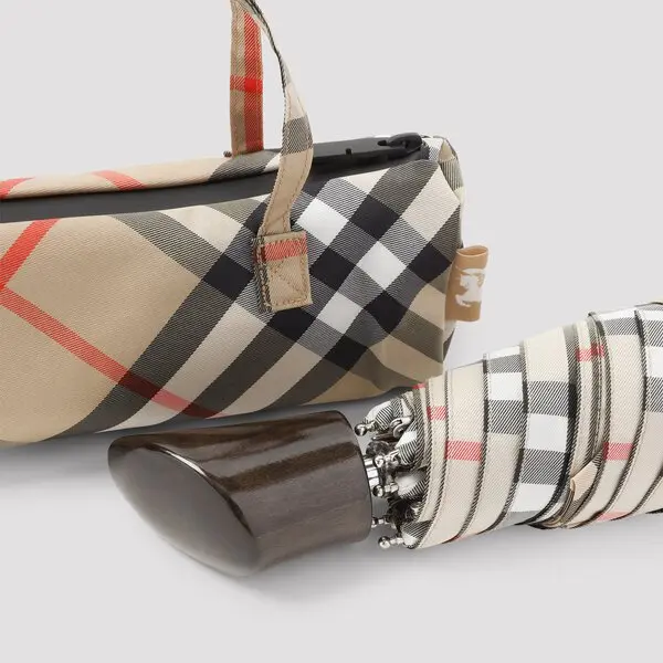 Burberry Check Compact Umbrella