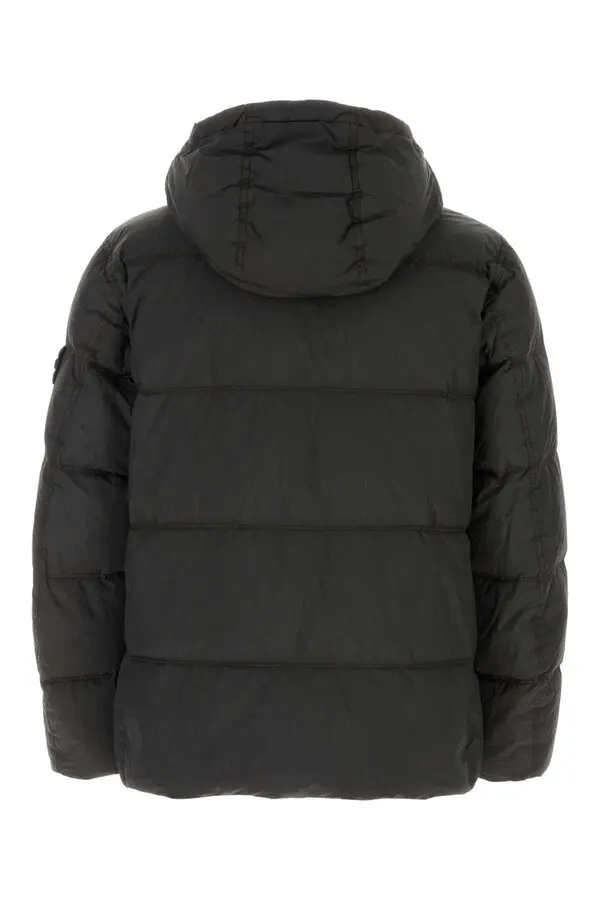 Stone Island Graphite Nylon Down Jacket