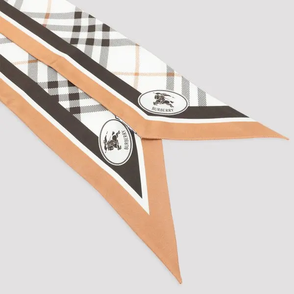 Burberry Check Silk Foulard