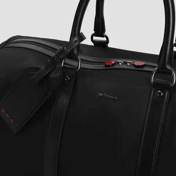 Kiton Polyamide Duffle Bag - Black