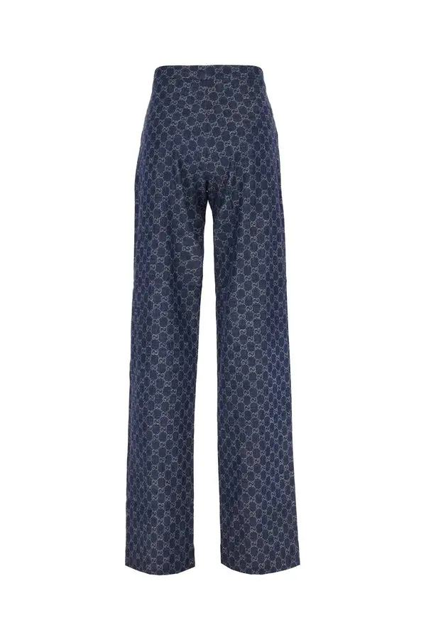 Gucci Monogram Trousers - Multicolor
