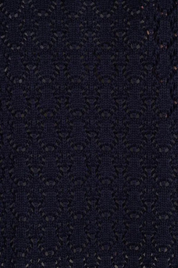 Miu Miu Short Sleeve Knit Polo