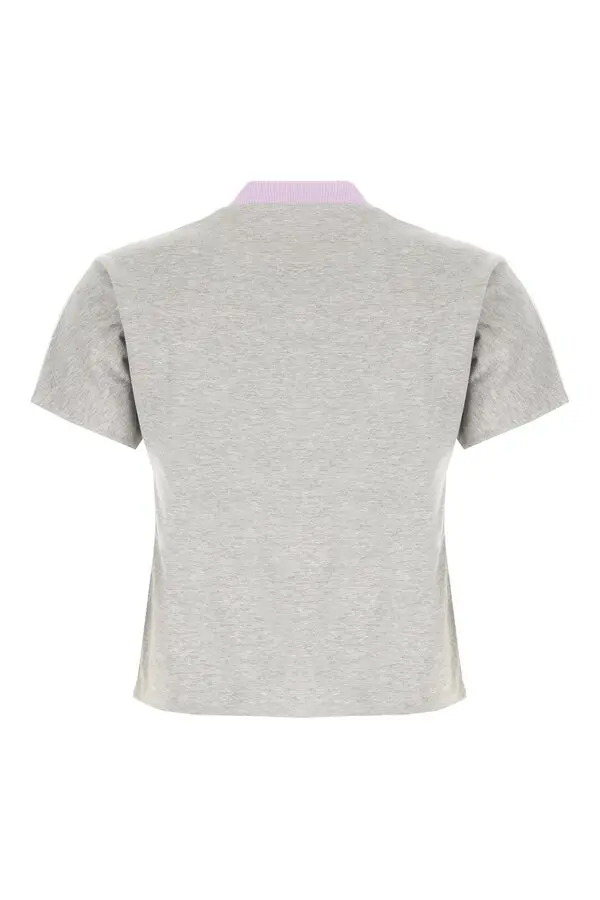 Versace Ribbed Collar T-shirt