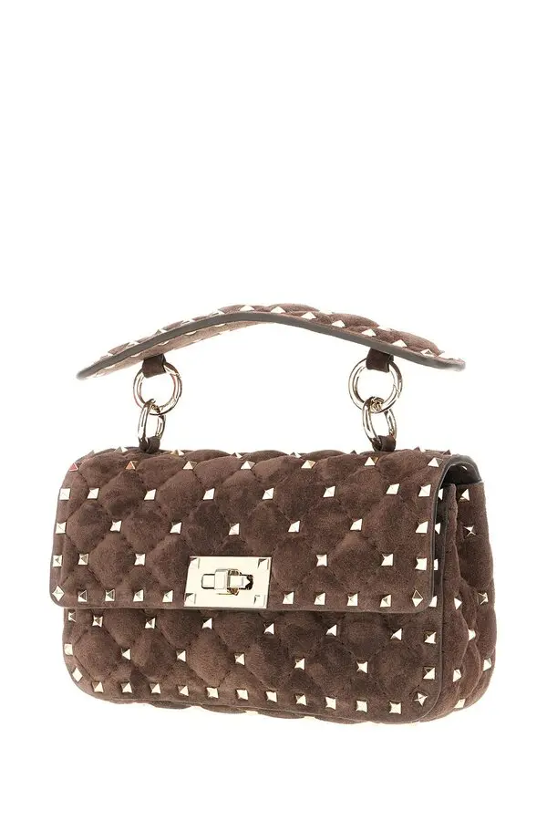 Valentino Garavani Quilted Studded Shoulder Bag - Multicolor