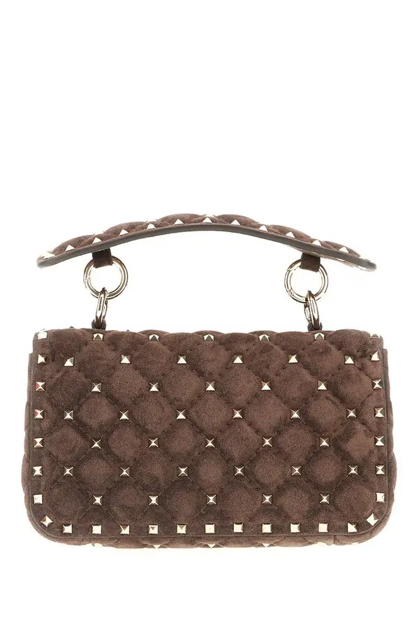 Valentino Garavani Quilted Studded Shoulder Bag - Multicolor