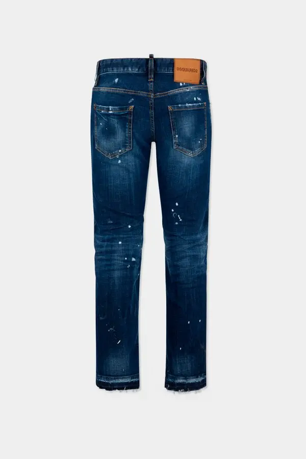 Dsquared2 Medium Wash Distressed Jeans