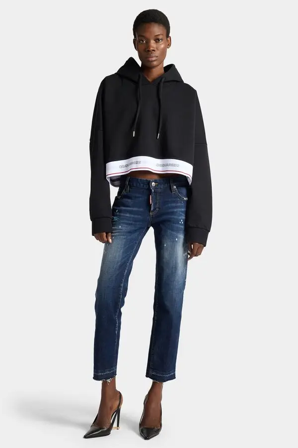 Dsquared2 Medium Wash Distressed Jeans
