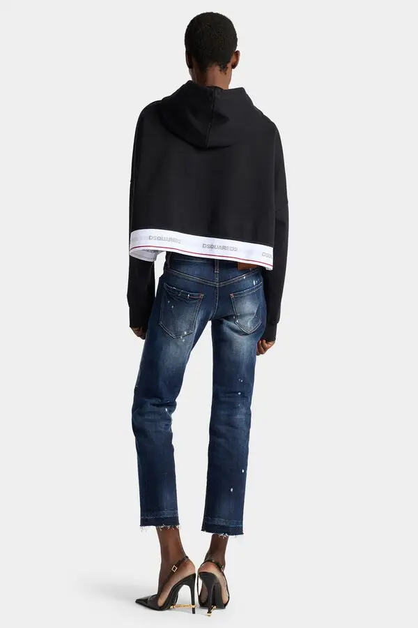 Dsquared2 Medium Wash Distressed Jeans