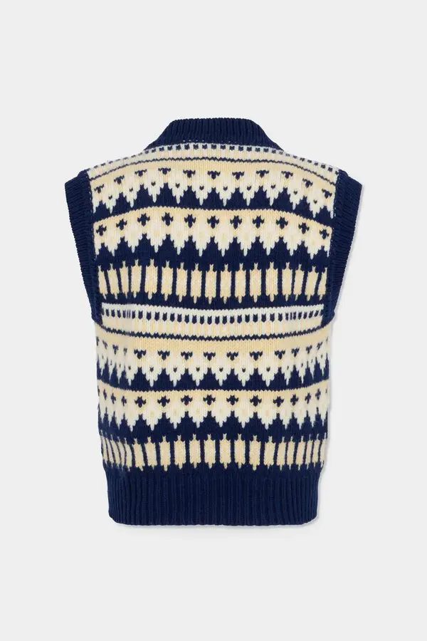 Dsquared2 Hybrid Jacquard Vest