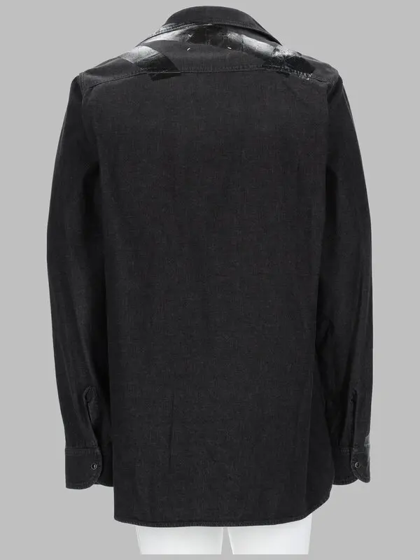 MAISON MARGIELA Camicia In Denim Taped