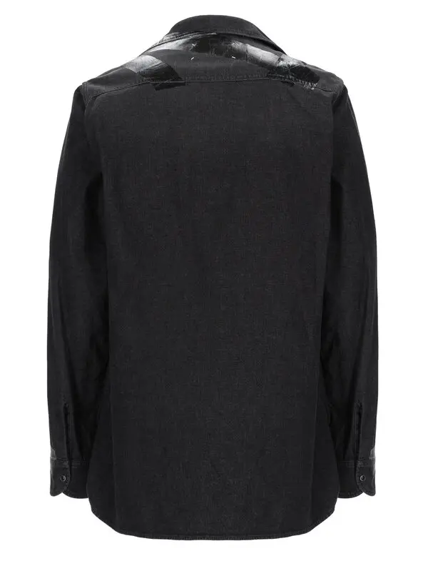 MAISON MARGIELA Camicia In Denim Taped