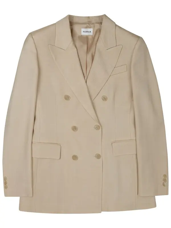 P.a.r.o.s.h P. A.r. O.s. H. Giacca Doppiopetto "raisa - Beige