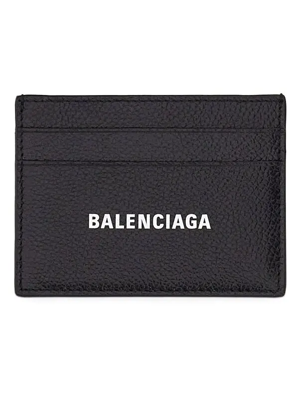 Balenciaga Portacarte "cash - Black