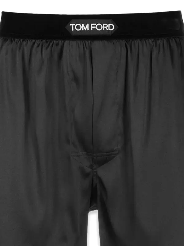 TOM FORD Boxer In Seta - Black