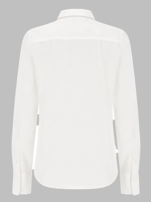 Brunello Cucinelli Camicia In Cotone - White