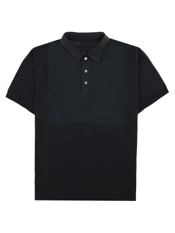 MAISON MARGIELA Polo In Cotone - Black