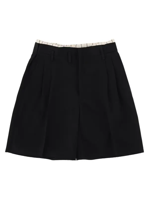 MAISON MARGIELA Shorts In Lana - Black