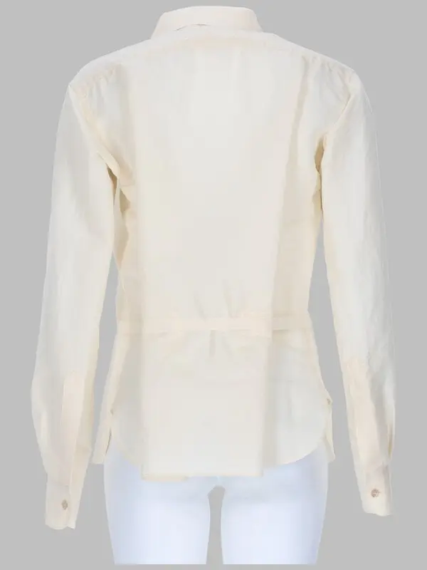 MAISON MARGIELA Silk And Cotton Shirt - Ivory