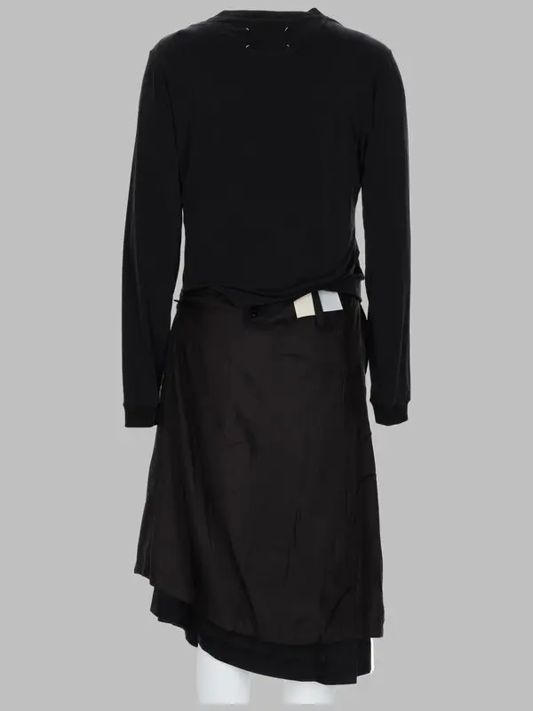 MAISON MARGIELA Abito Midi Con Drappeggio