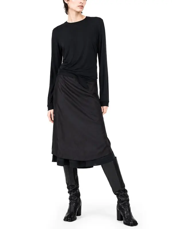 MAISON MARGIELA Midi Dress With Draping