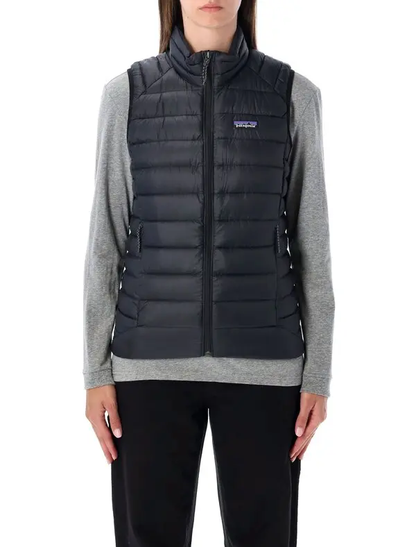 Patagonia Down Sweater Vest Lightweight Packable Insulated Layer - Nero