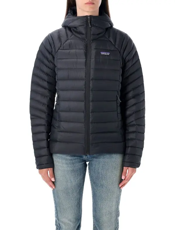 Patagonia Down Sweater Hoodie With 800-fill Rds-certified Down - Nero