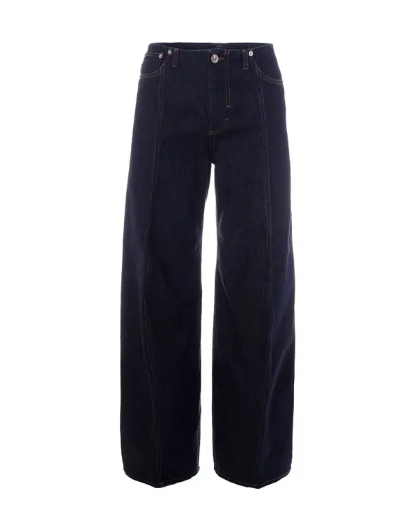 Sportmax Wide Leg Jeans - Blu Notte
