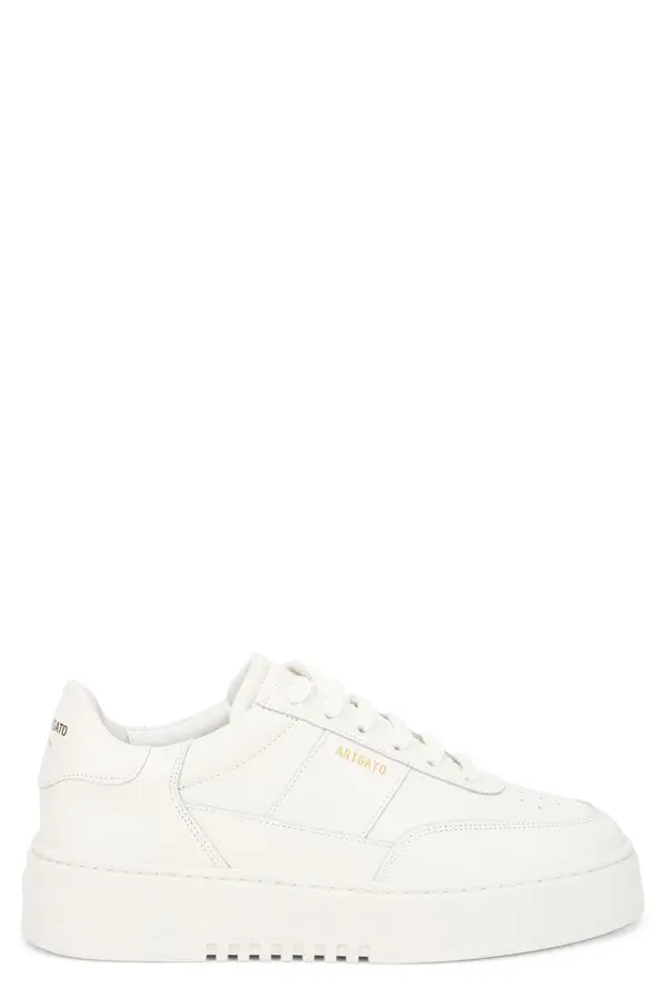 Axel Arigato Leather Low-top Sneakers With Rubber Sole And Lace-up Fit - White