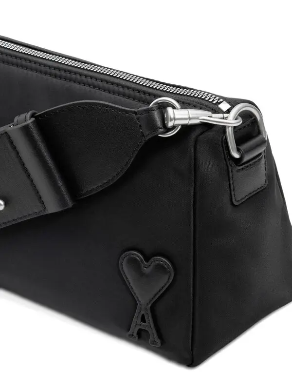 AMI Paris Nylon And Canvas Mini Bag