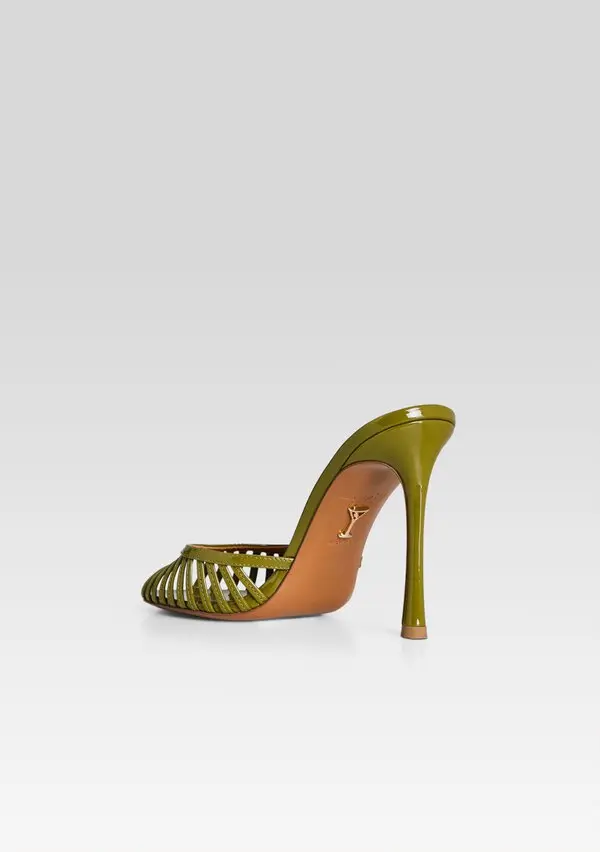 Retrofete Allistair Peep-toe Sandal - Basil