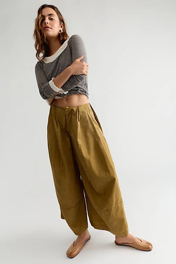 Free People Concrete Solid Trousers