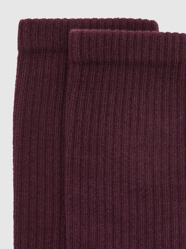 REISS Maxim Cotton-blend Ribbed Socks