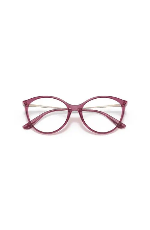VOGUE EYEWEAR 53mm Oval Optical Glasses