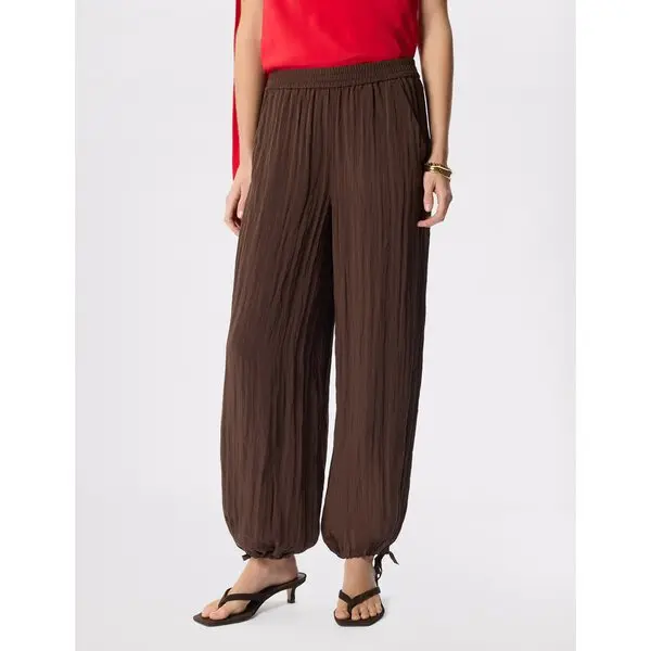 Whistles Balloon Tie Hem Trousers